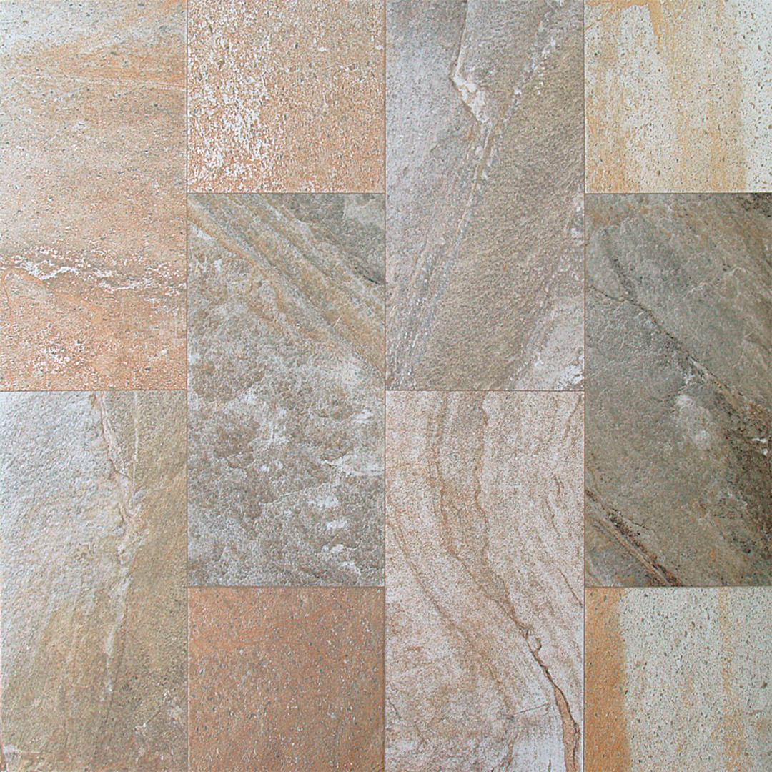 Piso de cerámica de 56x56cm Stone Mix | Grupo Moreno | Construye Contigo!